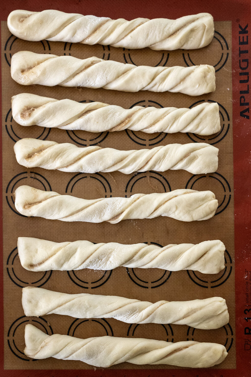 Old Fashioned Cinnamon Twists - with Buttermillk
