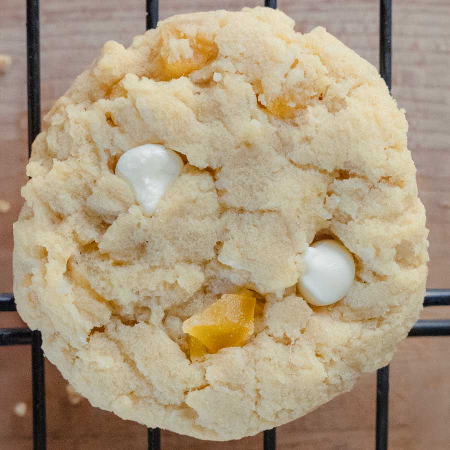 Chewy Mango Coconut Cookies