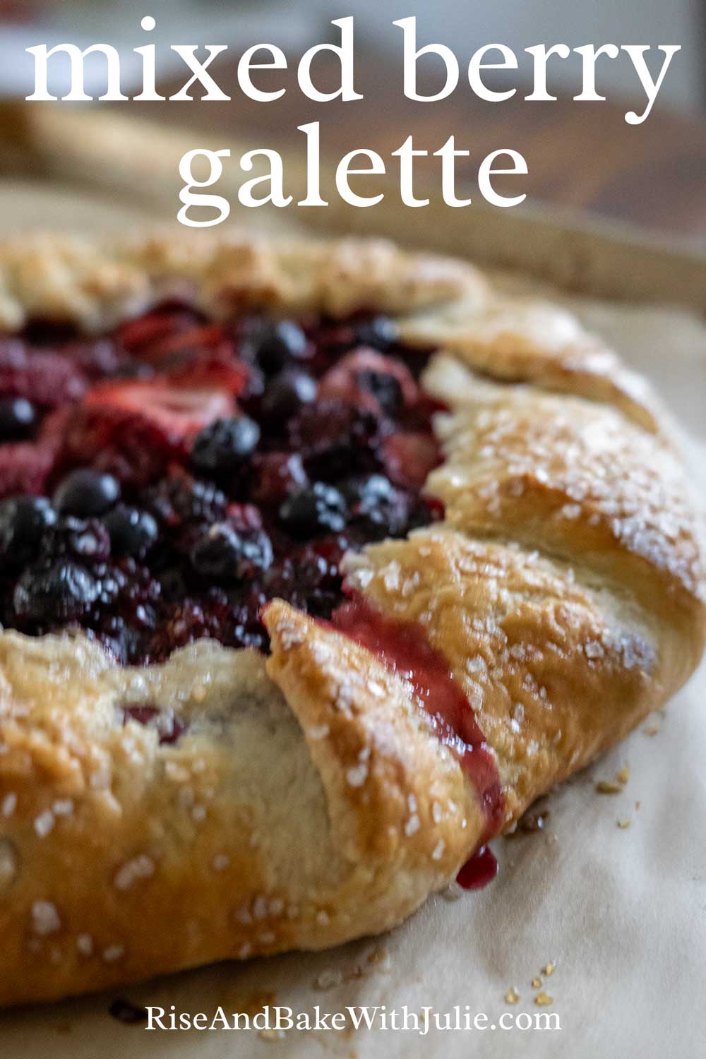 Rustic Mixed Berry Galette Recipe